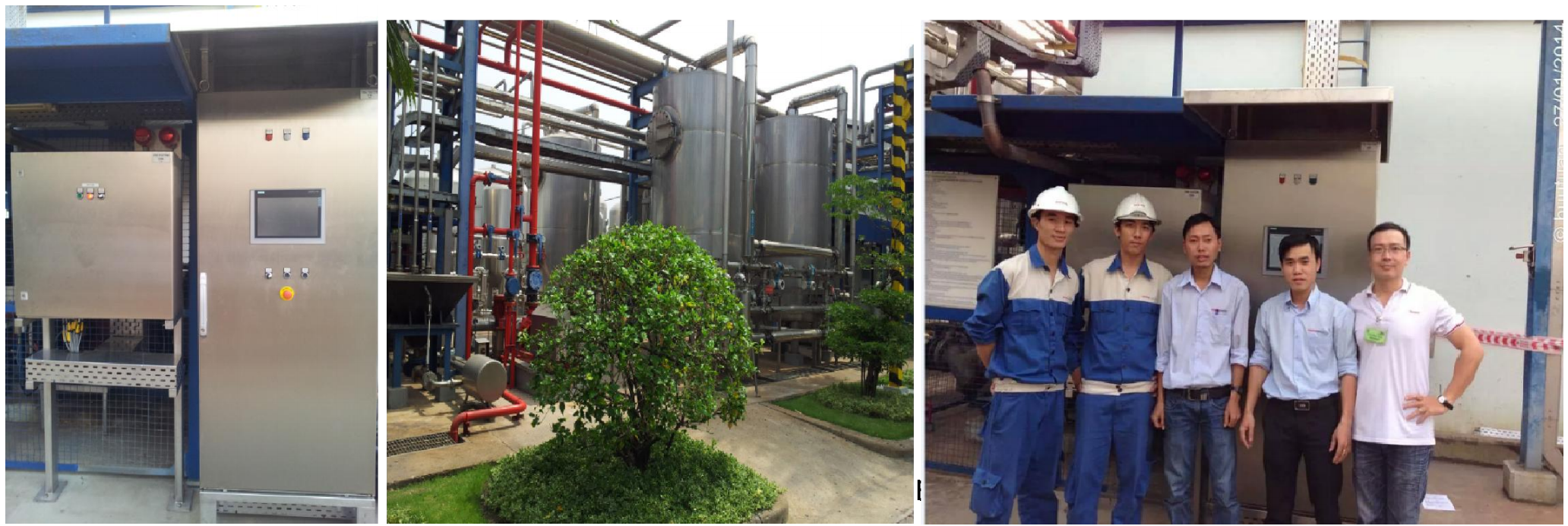Fire fighting system in a factory - QUANDO